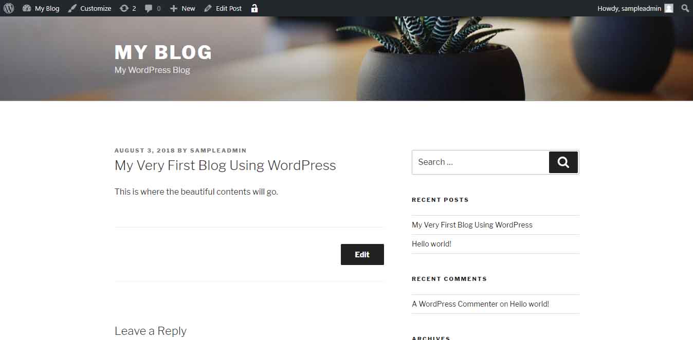 Wordpress Tutorial (Tagalog Version) - World of Joshua Ruanes
